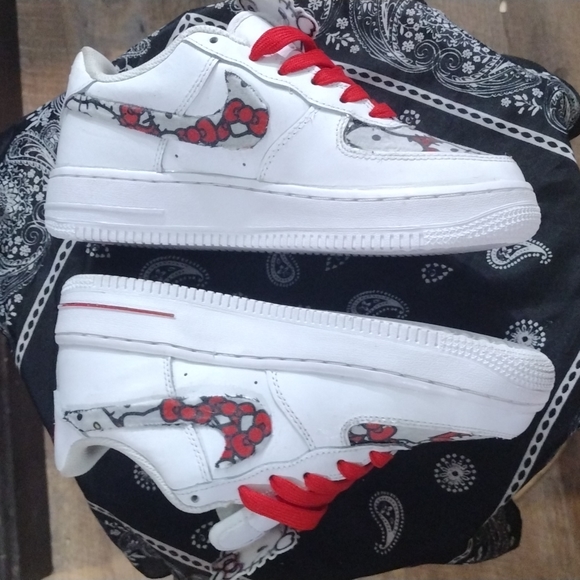 Nike | Shoes | Custom Hello Kitty Air Force S | Poshmark